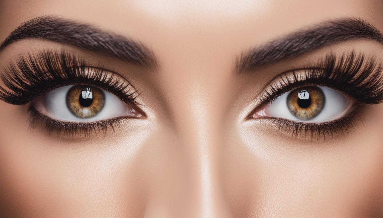 castor oil eyelashes before and after