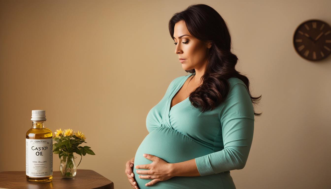 what castor oil to use to induce labor